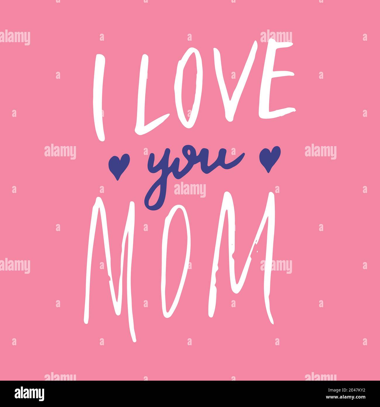 Super mom, Calligraphic Letterings signs set, printable phrase set ...