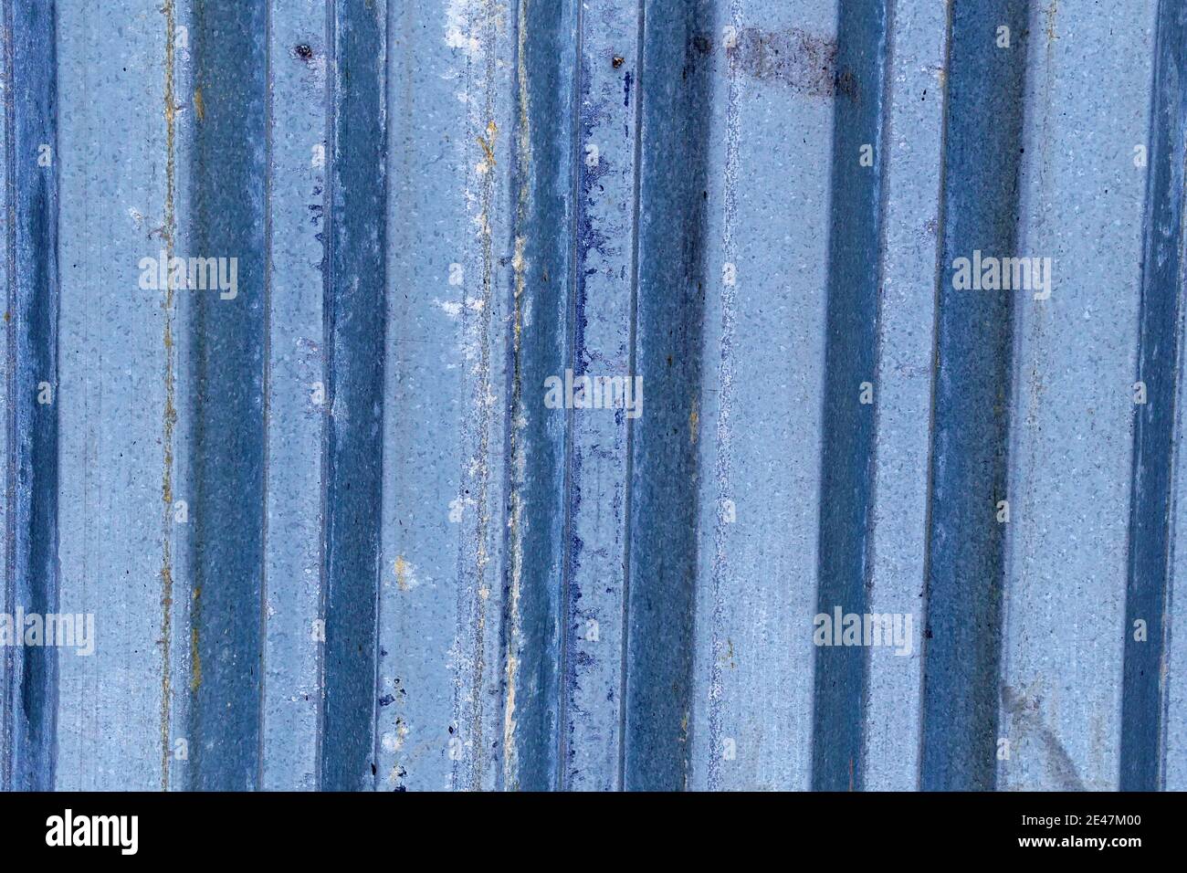 old galvanized fence. Wavy metallic background and texture dirty silver ...