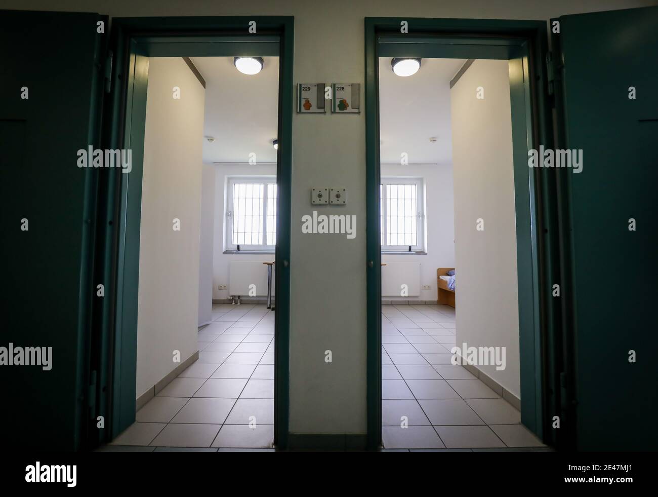 Juvenile detention cell hi-res stock photography and images - Alamy