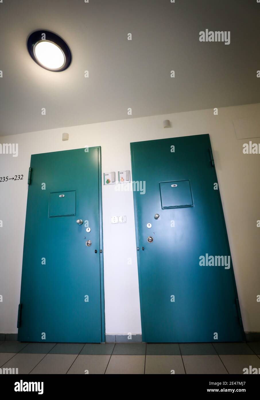 Juvenile detention cell hi-res stock photography and images - Alamy