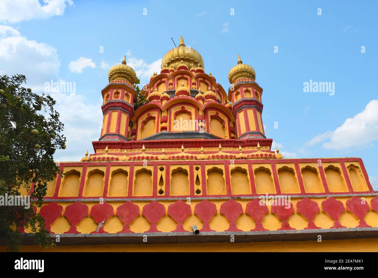 Top Closeup of Parvati Hill Temple - Devdeveshwar, Vishnu temple ...