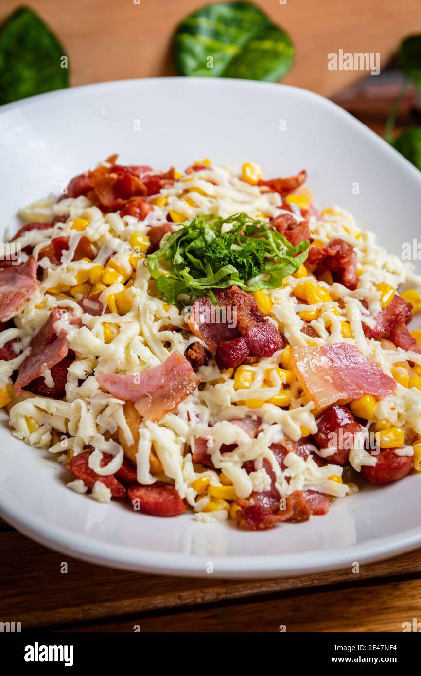 Vertical shot corn cheese hi-res stock photography and images - Alamy