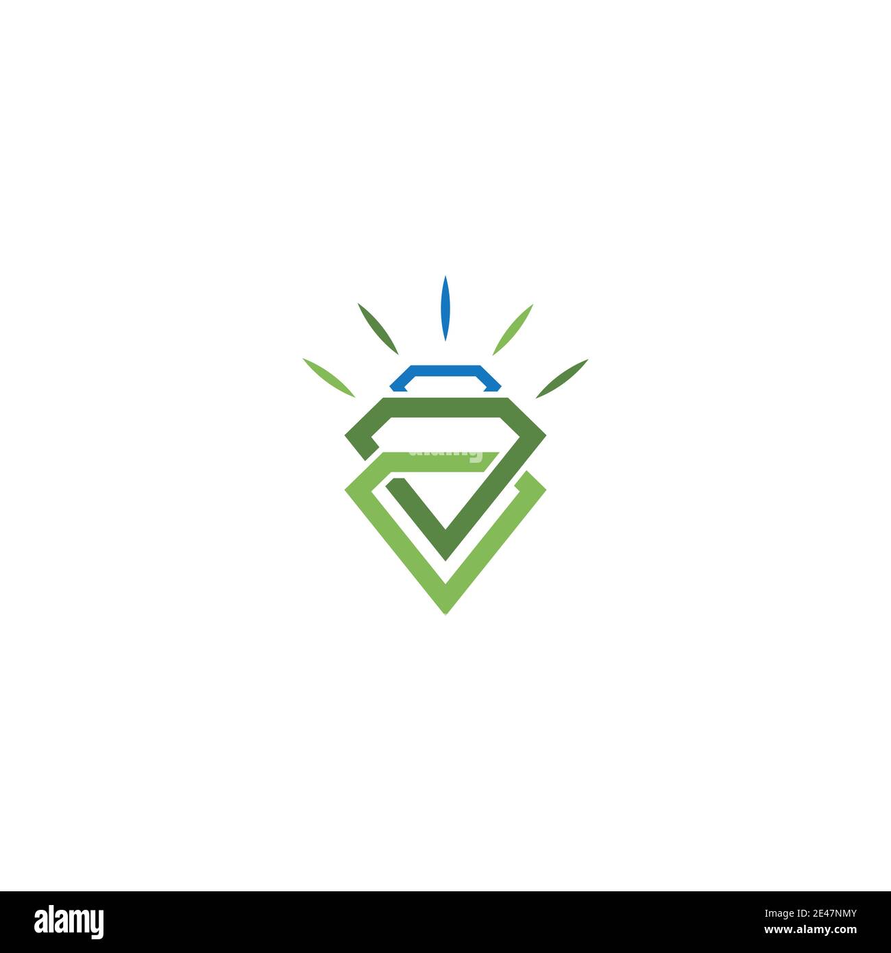 Diamond Logo Template vector symbol nature Stock Vector Image & Art - Alamy