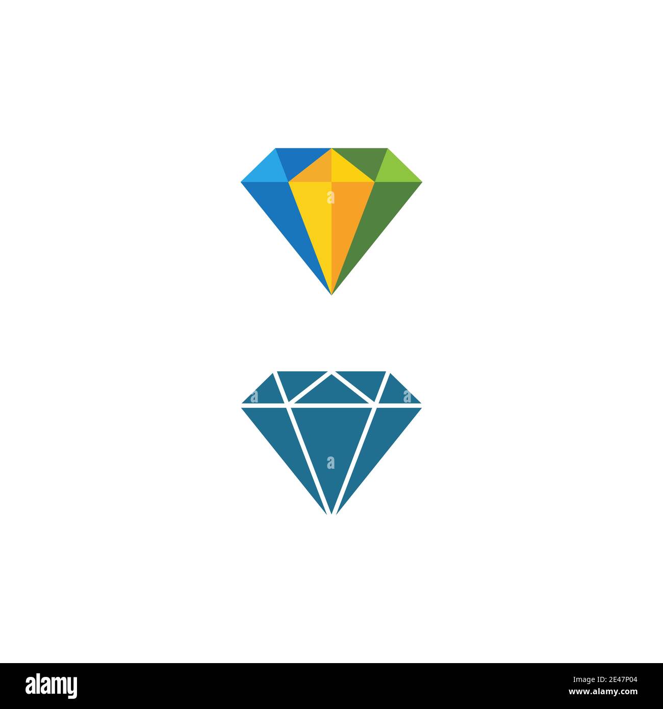 Diamond Logo Template vector symbol nature Stock Vector Image & Art - Alamy