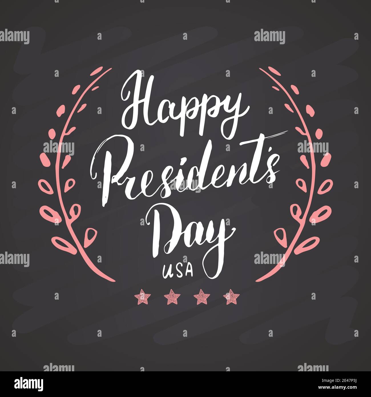 Happy President's Day Vintage USA greeting card, United States of ...