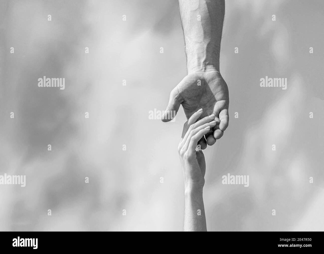Helping Hands Images Black And White