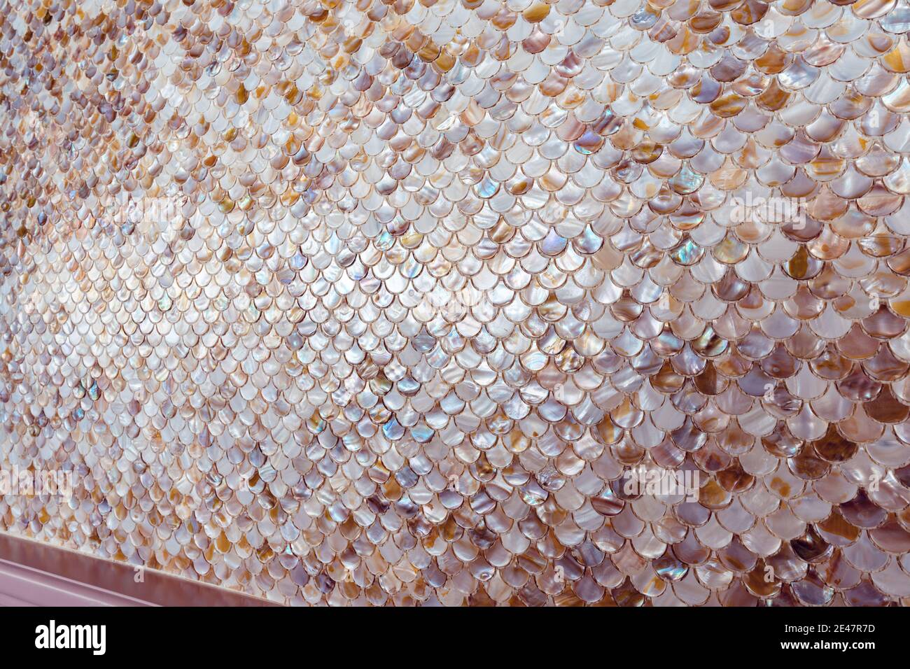 Fish scale texture wall background close up Stock Photo - Alamy