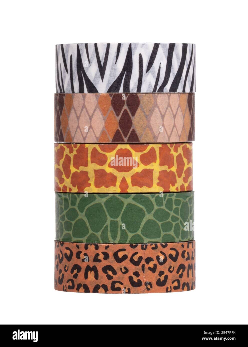 Creative adhesive tape, isolated on a white background Stock Photo - Alamy