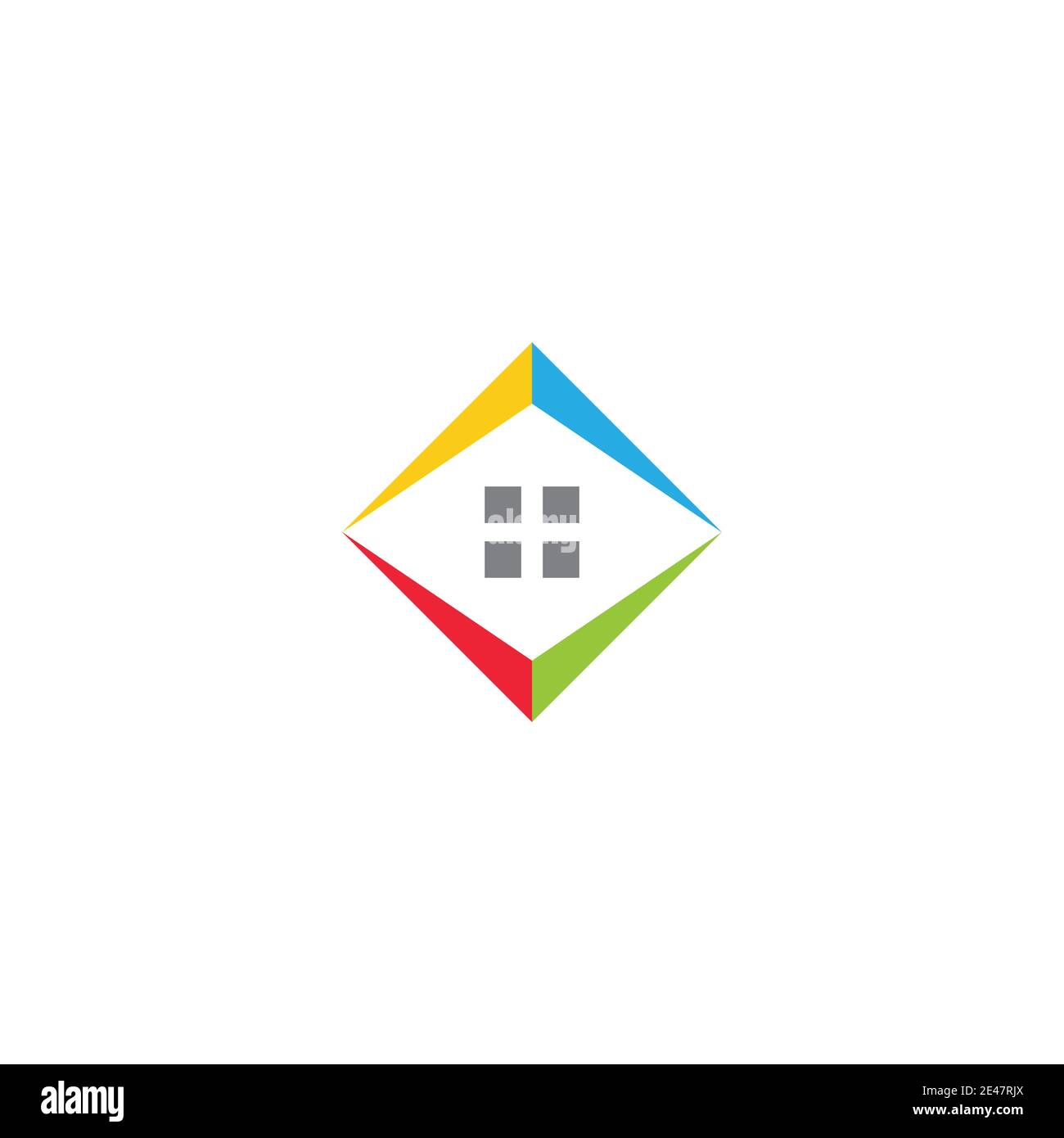 Home Vector icon illustration design template Stock Vector Image & Art ...