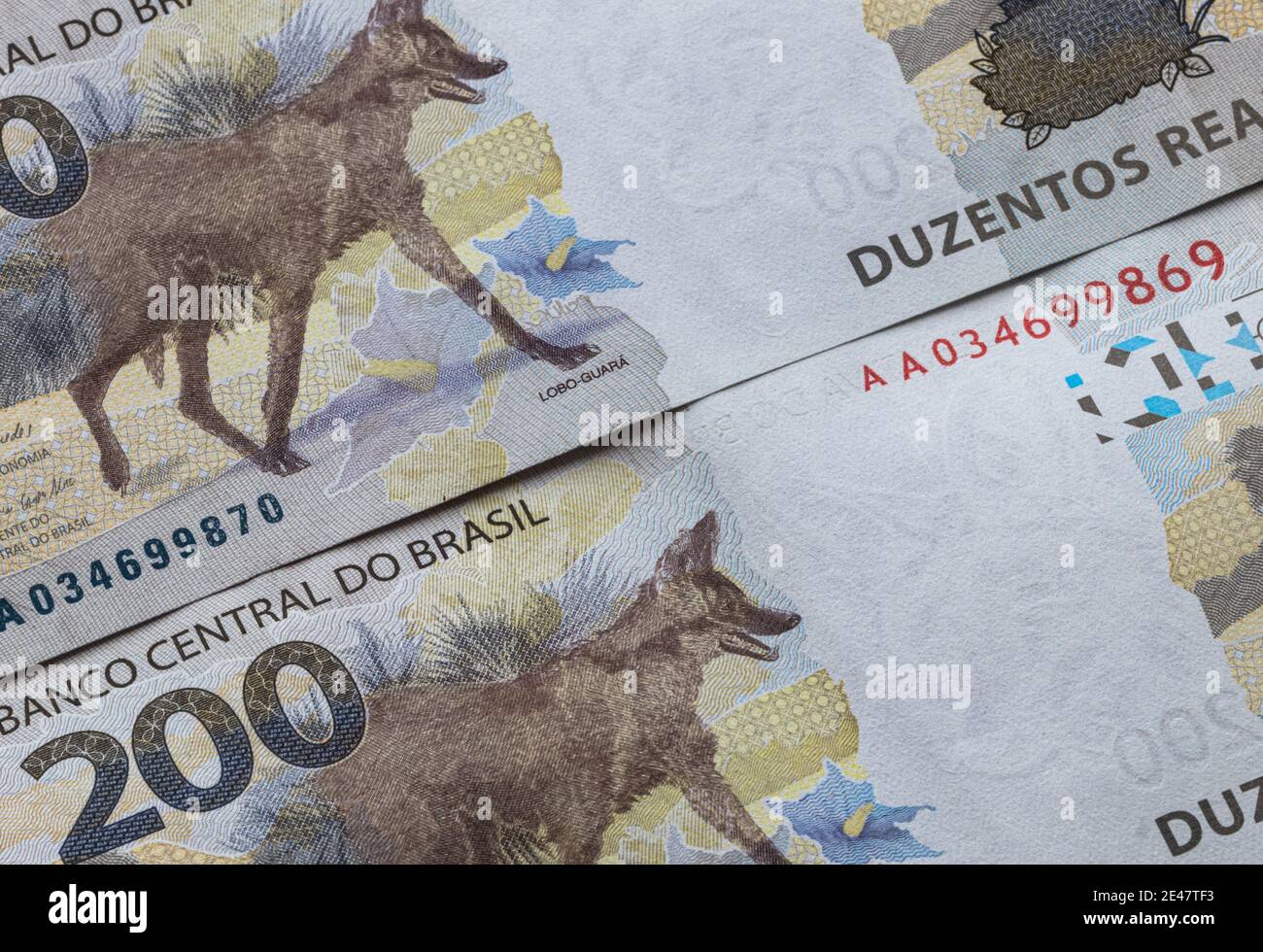 Brazilian notes hi-res stock photography and images - Alamy