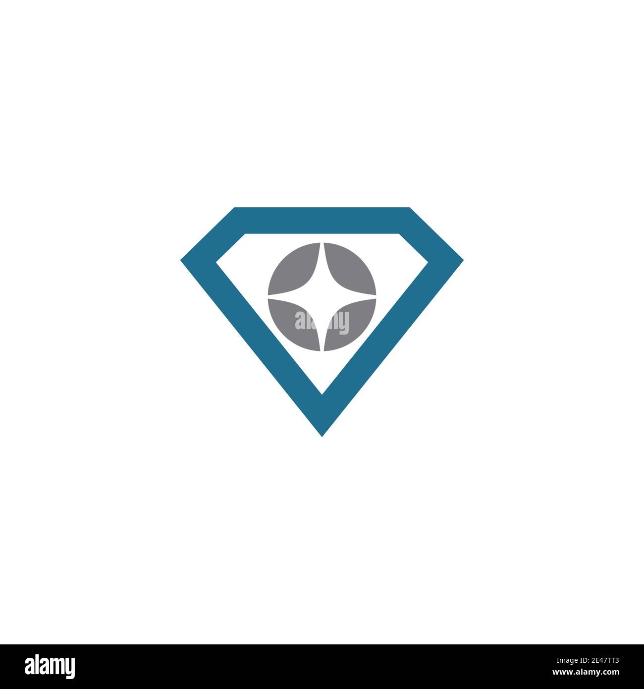 Diamond Logo Template vector symbol nature Stock Vector Image & Art - Alamy