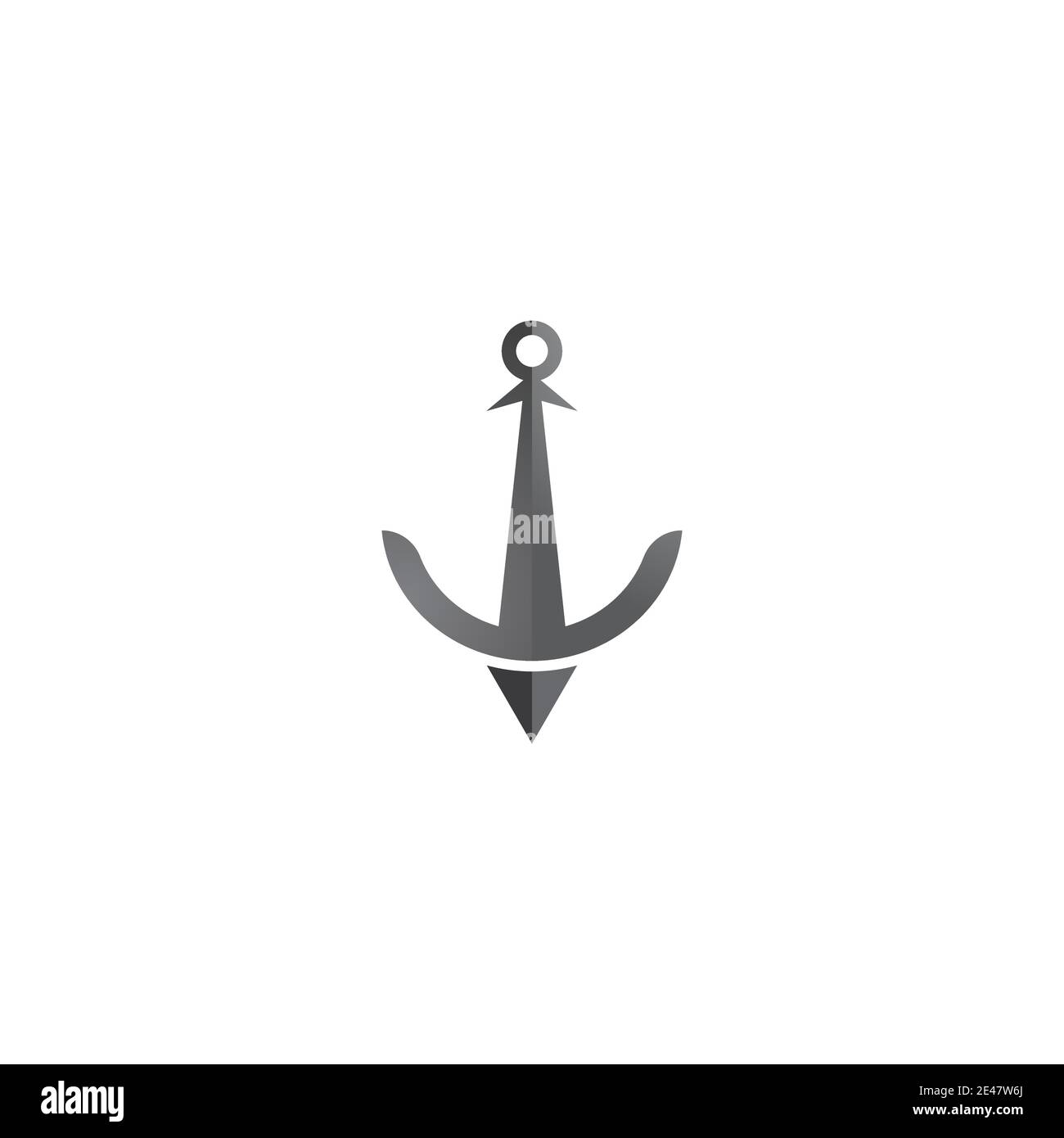 Anchor Logo Template vector symbol nature Stock Vector Image & Art - Alamy