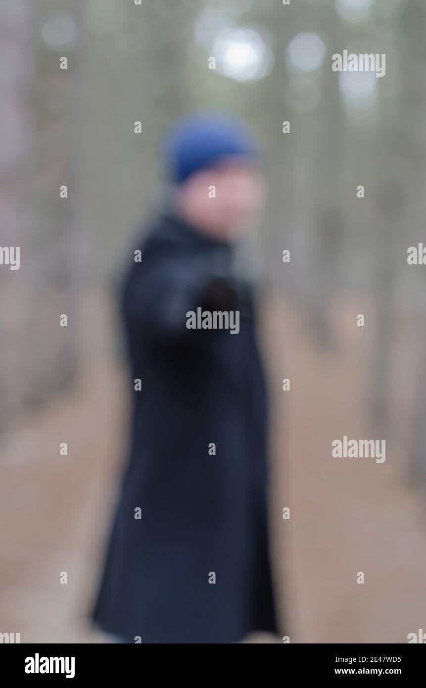 Bandit gangster detective pointing aiming hi-res stock photography and ...