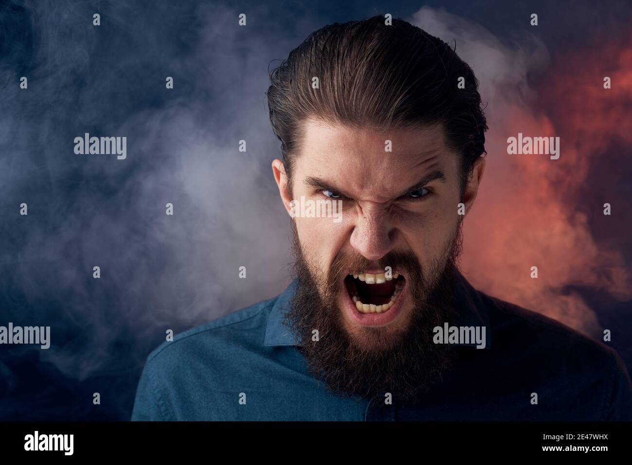 Male smoke cigarette silhouette hi-res stock photography and images - Alamy
