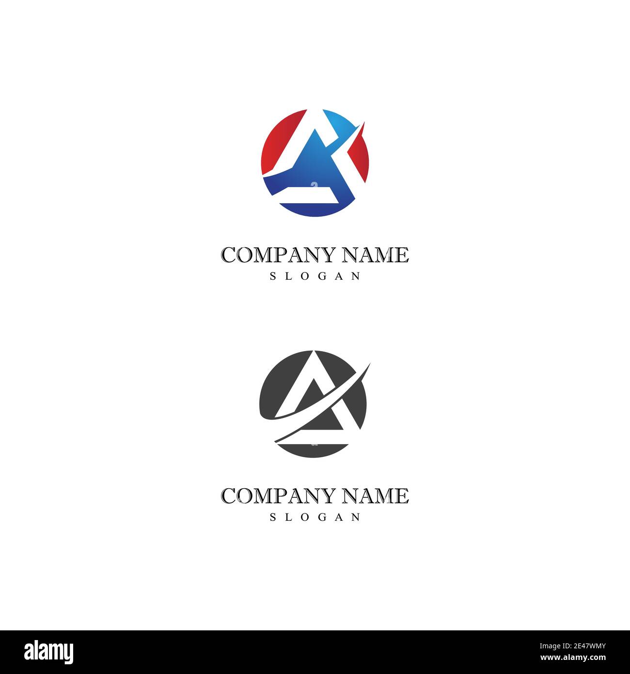 A Letter Logo Template vector icon illustration design Stock Vector ...