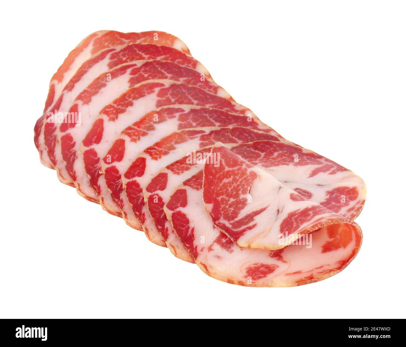 Coppa sliced Cut Out Stock Images & Pictures - Alamy