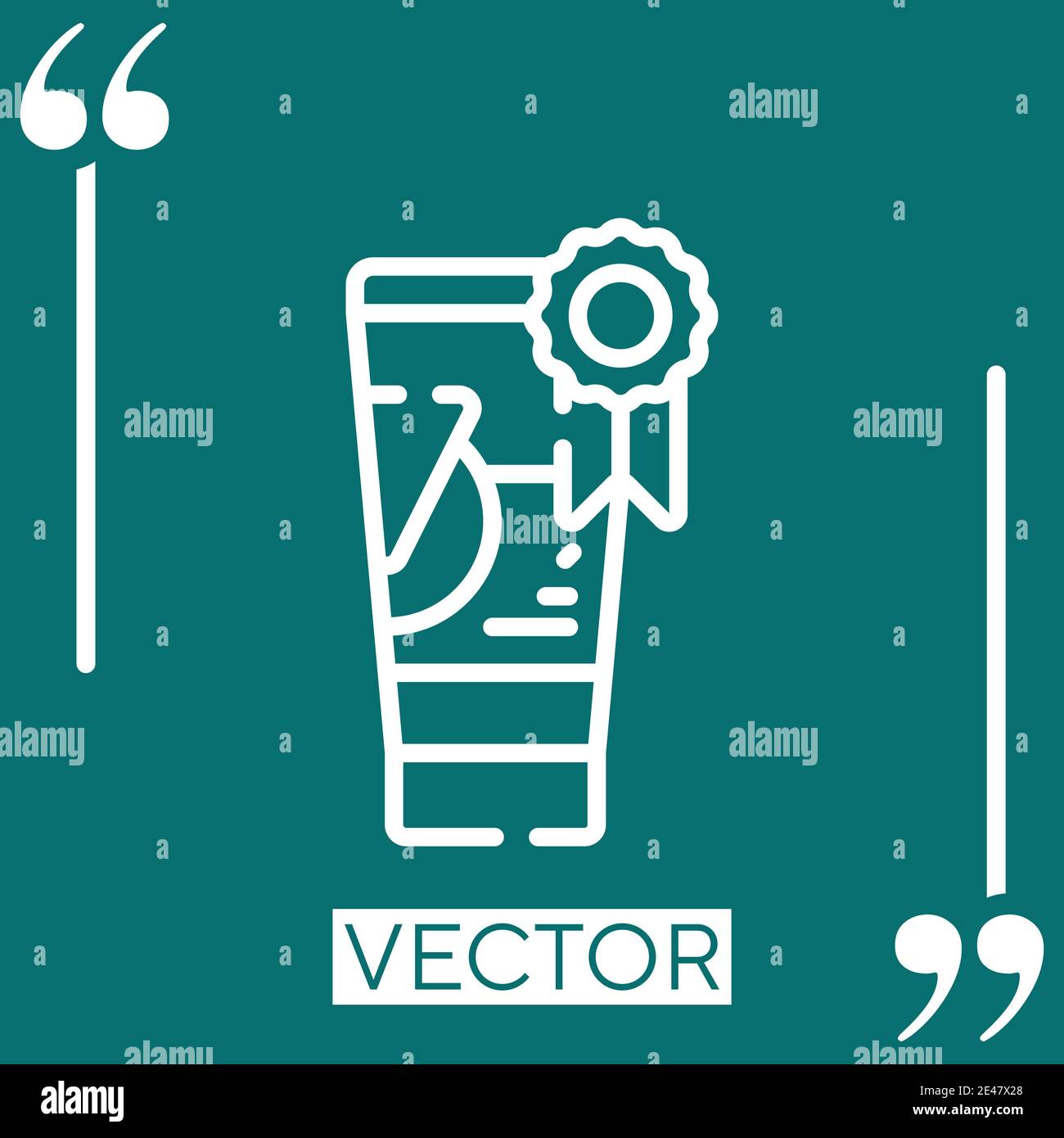 best product vector icon Linear icon. Editable stroked line Stock ...
