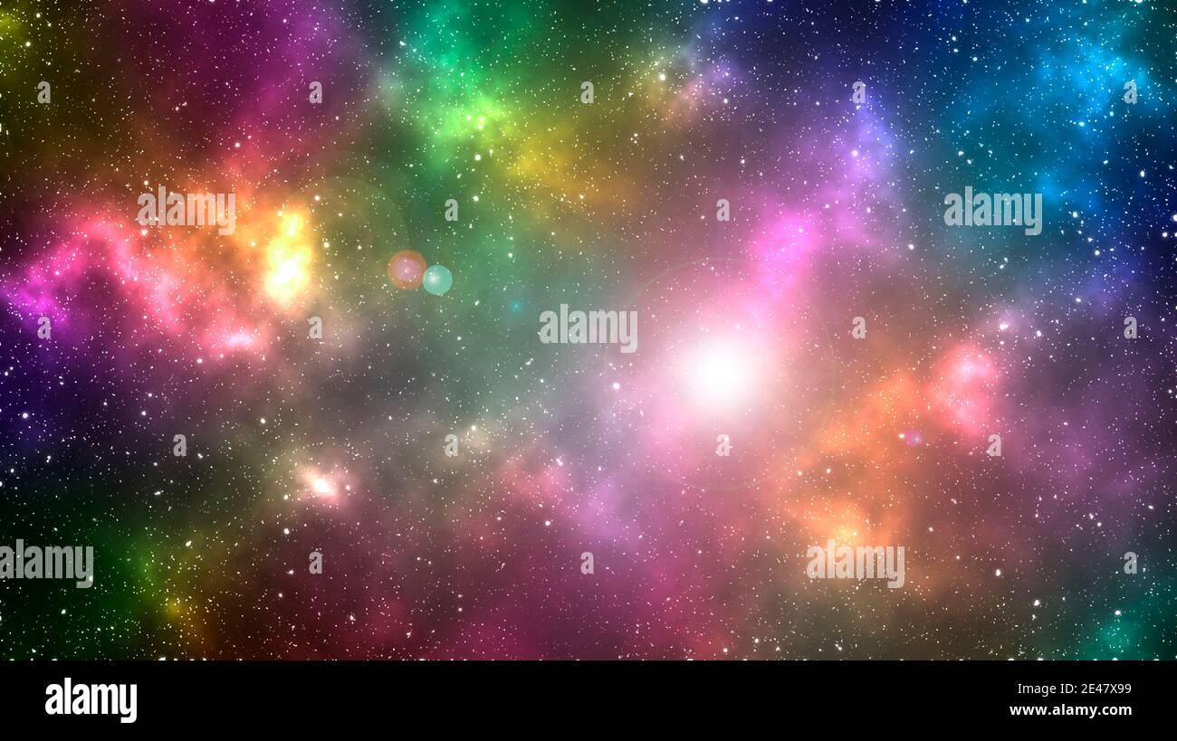 Colorful constellation backdrop. Illustration of space wallpaper ...