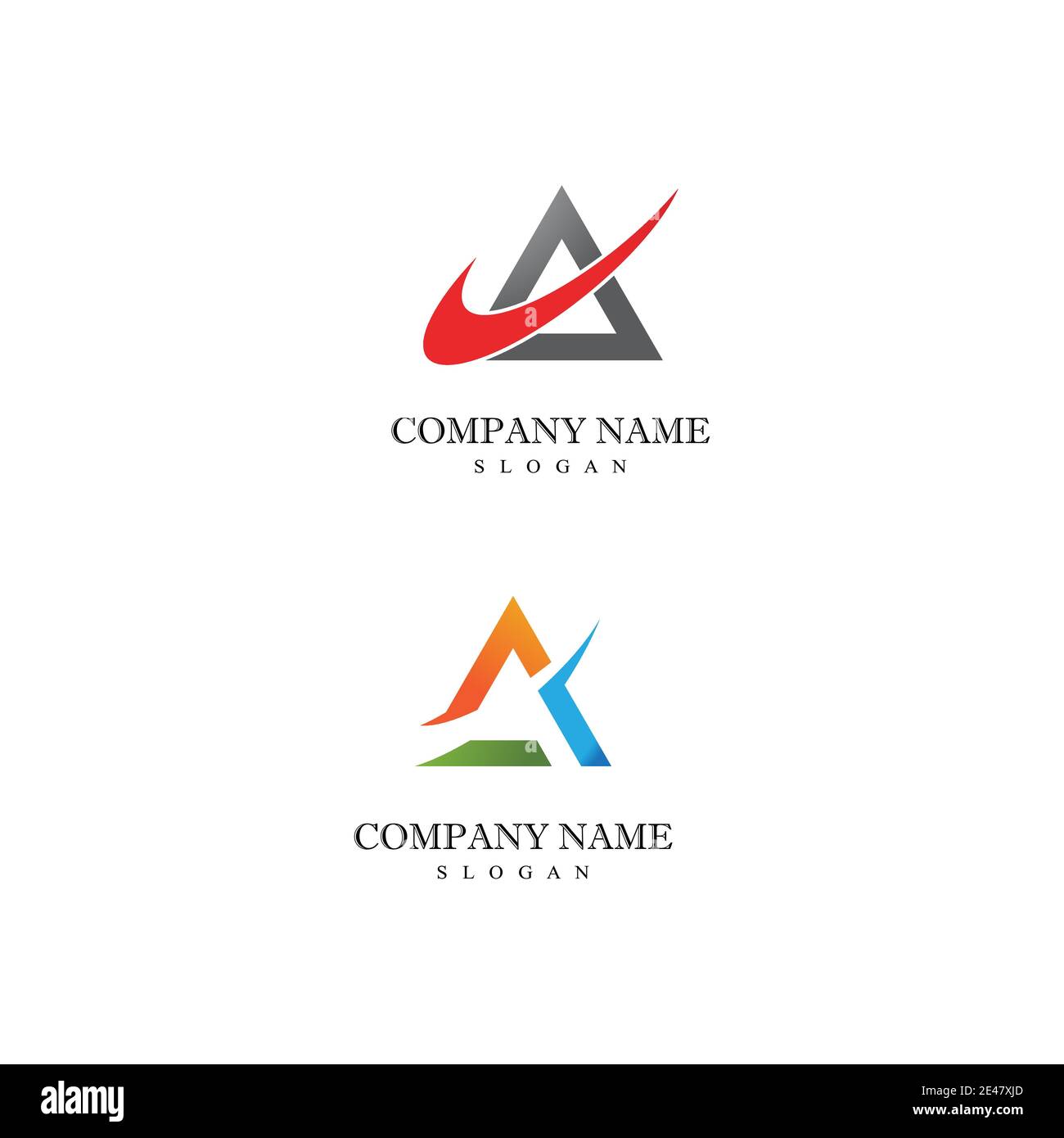 A Letter Logo Template vector icon illustration design Stock Vector ...