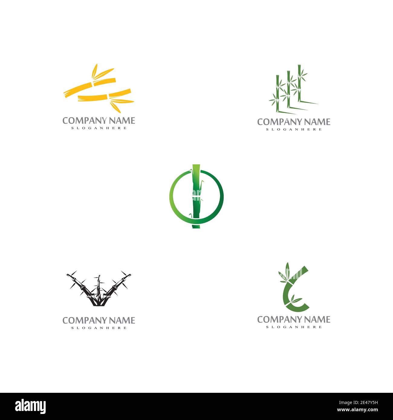 Bamboo symbol Stock Vector Images - Alamy