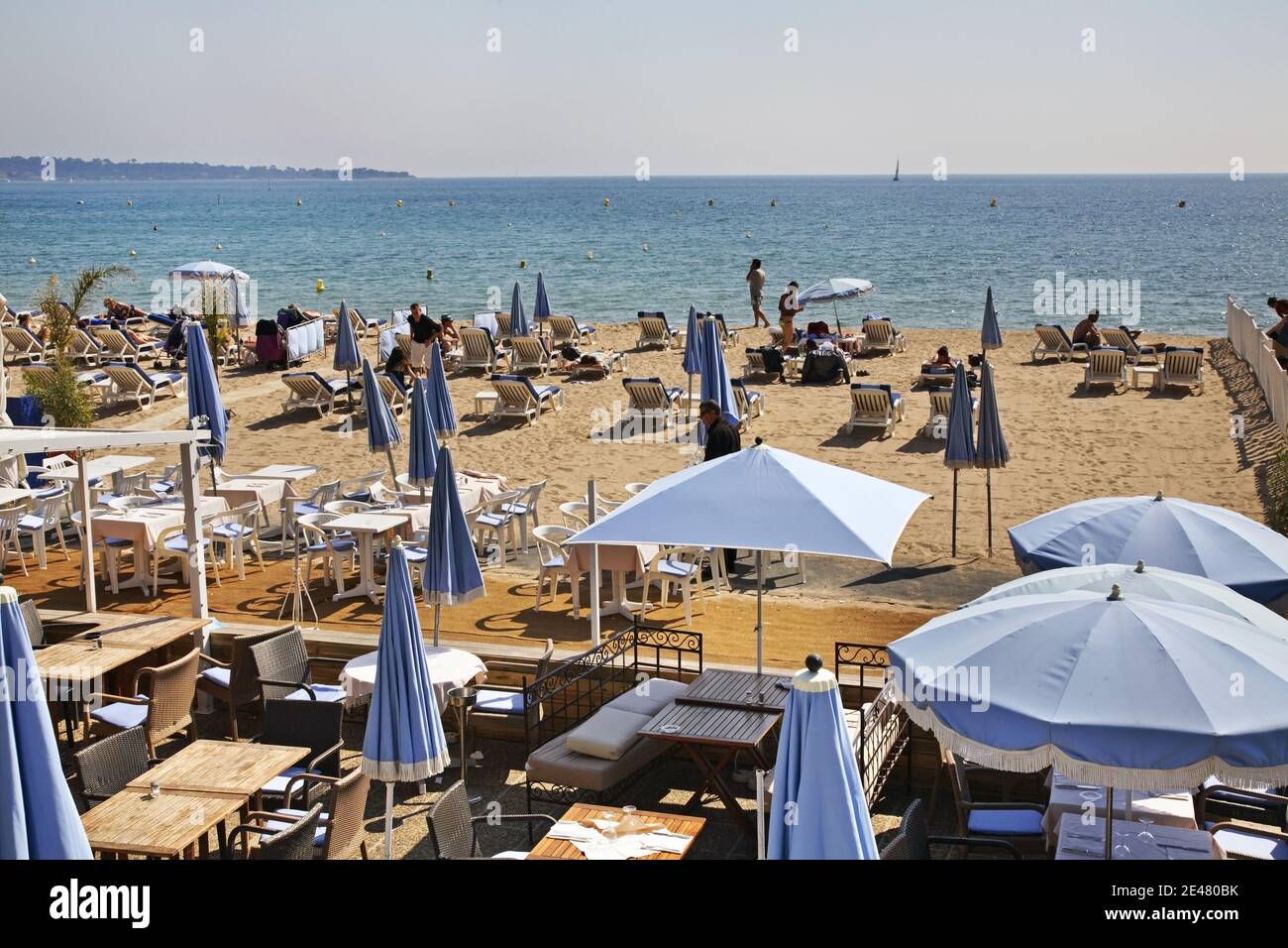 Beach in Cannes. France Stock Photo - Alamy