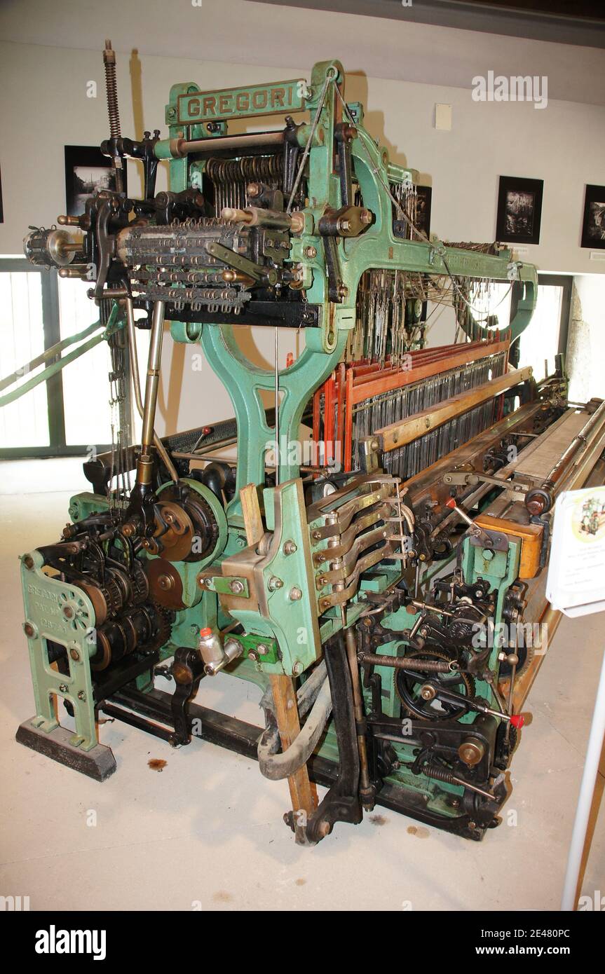Old textile industry hi-res stock photography and images - Alamy