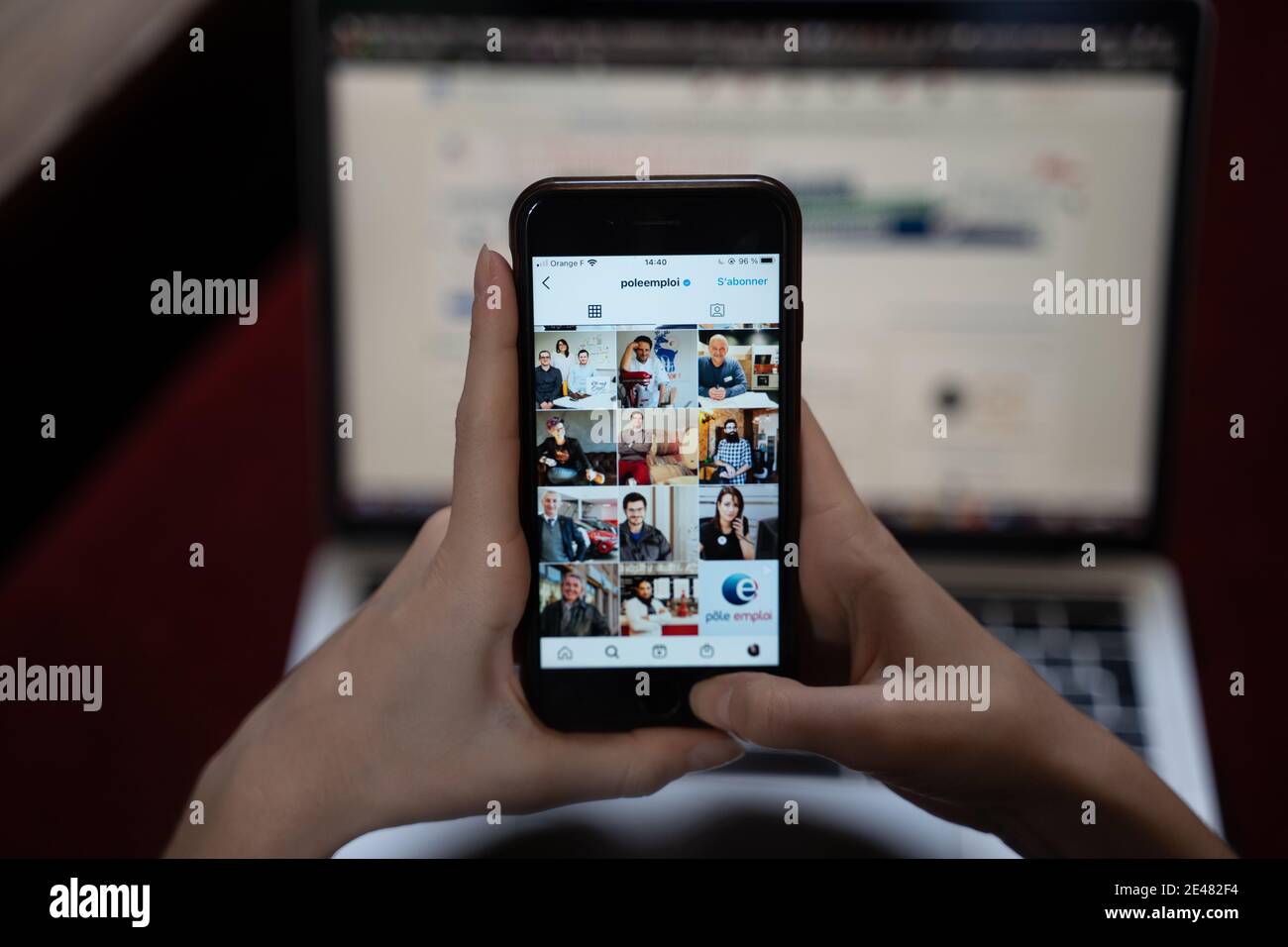 Graphical user interface, text, application, chat or text message Stock Photo - Alamy