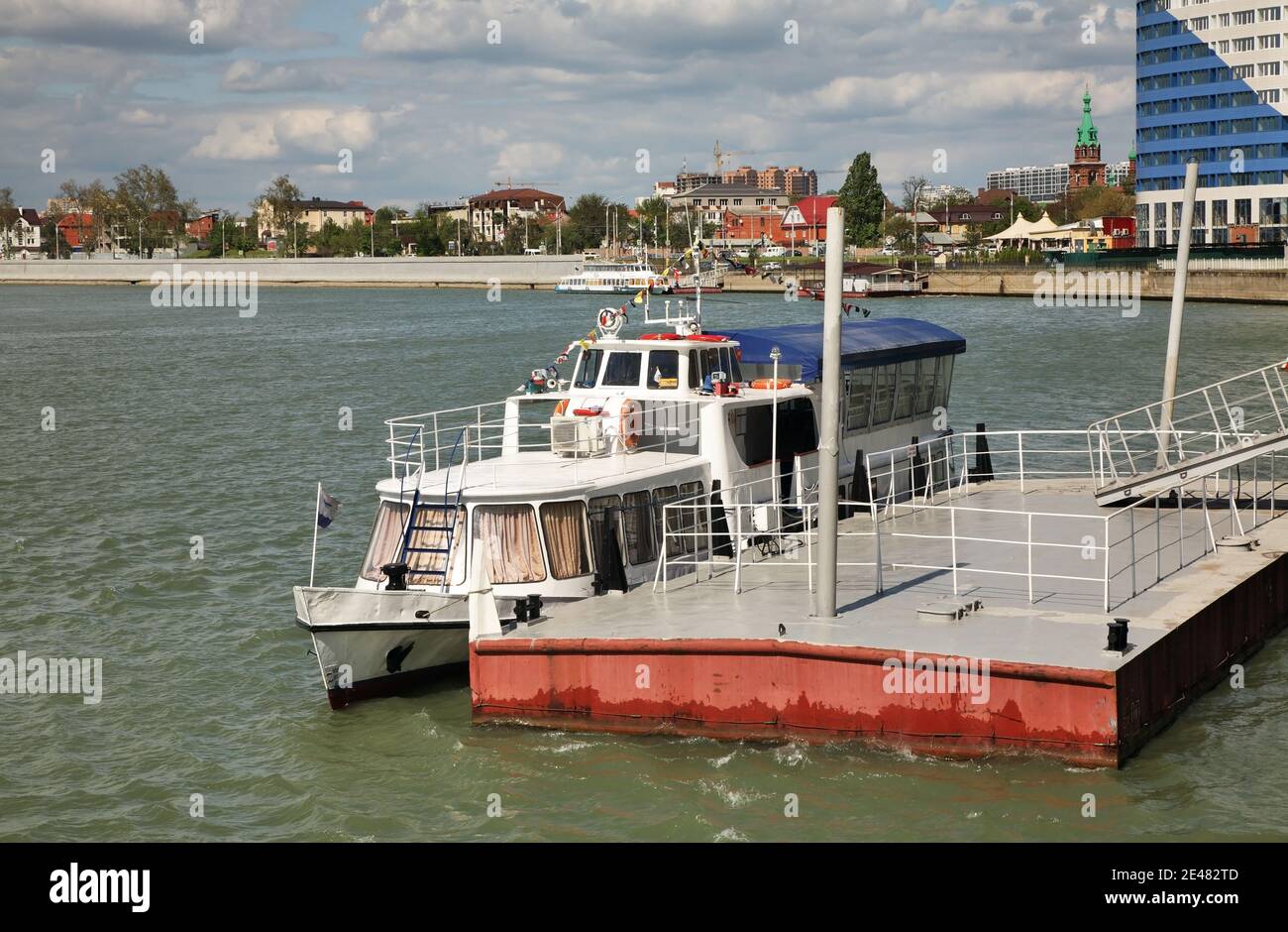 Kuban river in Krasnodar. Russia Stock Photo - Alamy