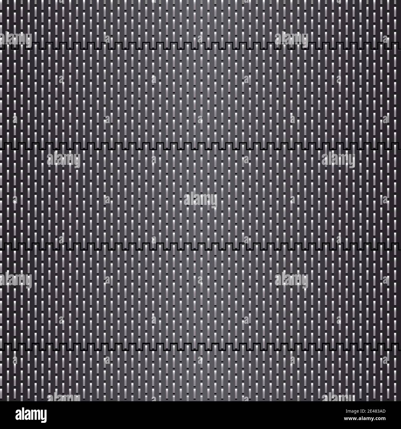 Seamless escalator pattern, dark technical pattern for print or 3D ...