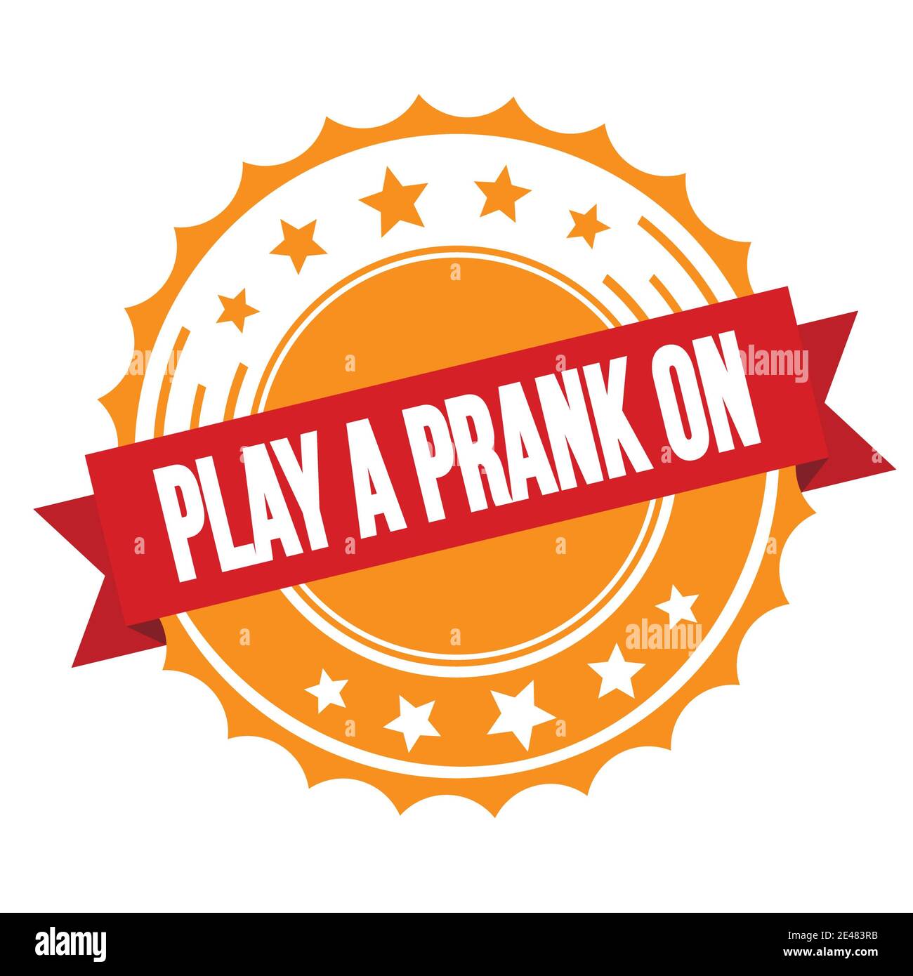 Play a prank stamp hi-res stock photography and images - Alamy