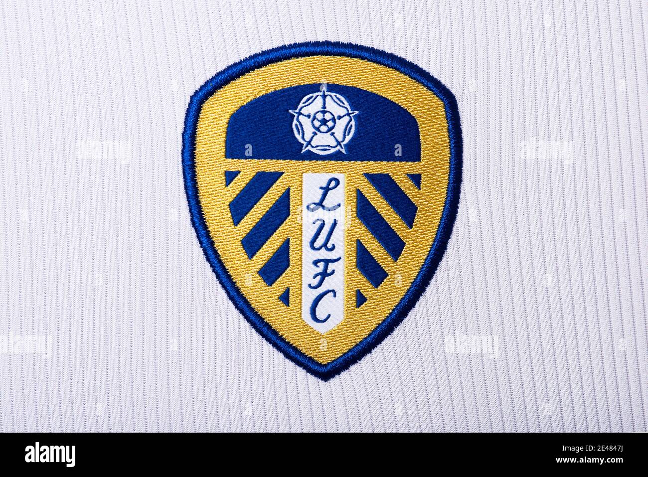 Leeds fc logo hi-res stock photography and images - Alamy