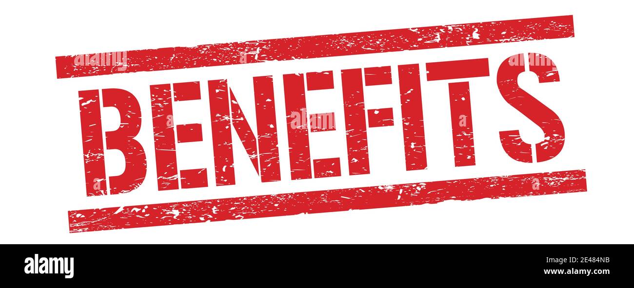 Benefits Stamp High Resolution Stock Photography and Images - Alamy