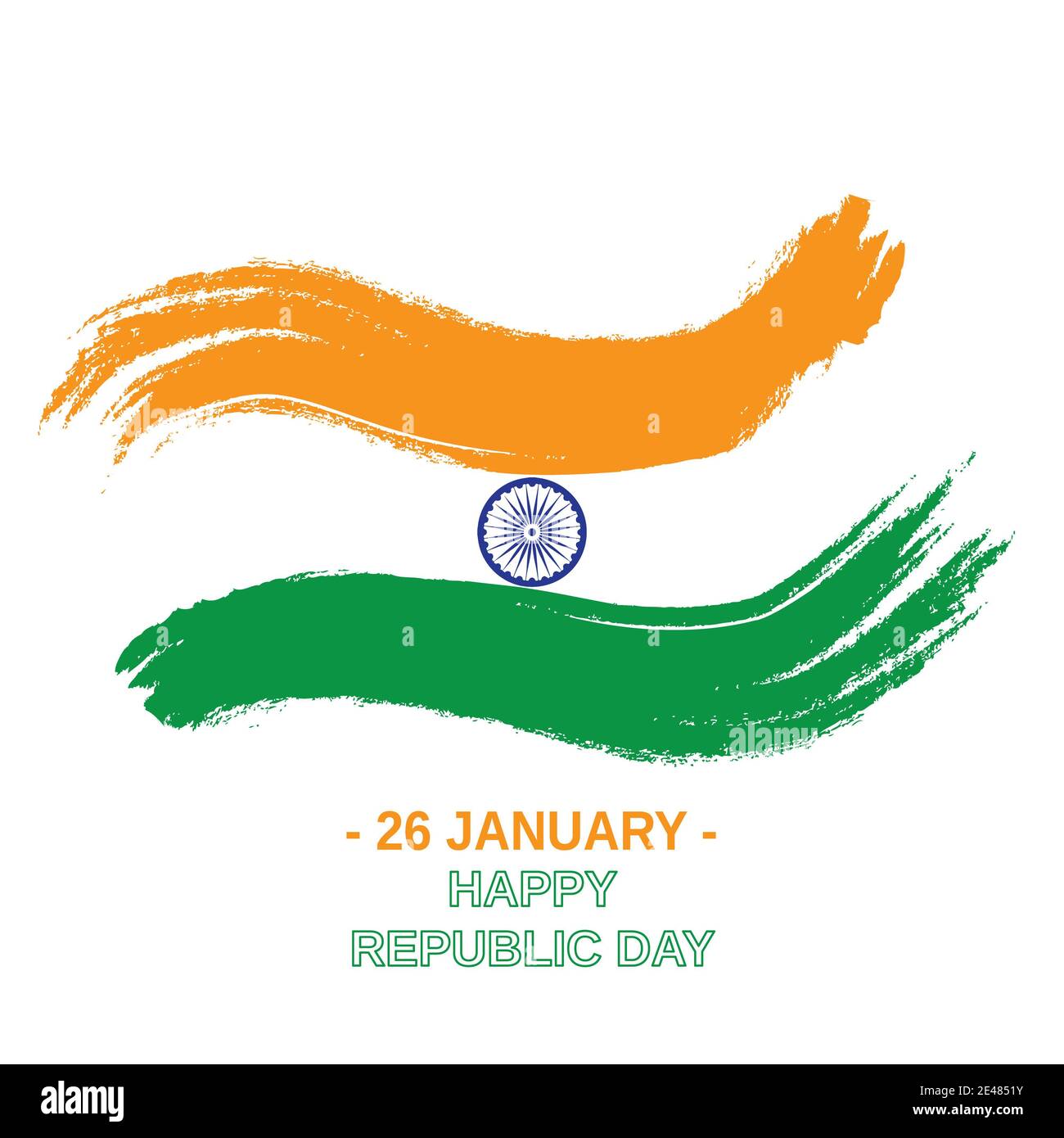 Republic day of India, Vector Illustration of Indian flag Tiranga Stock ...