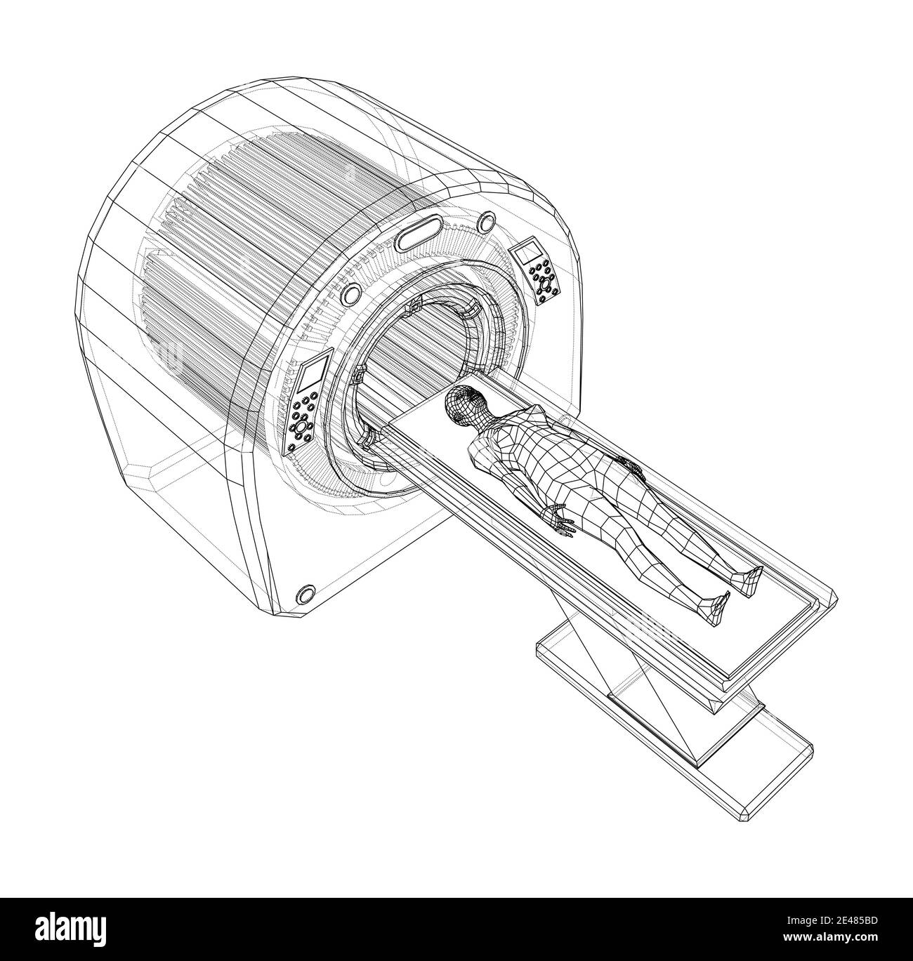 Ct scan room Black and White Stock Photos & Images - Alamy