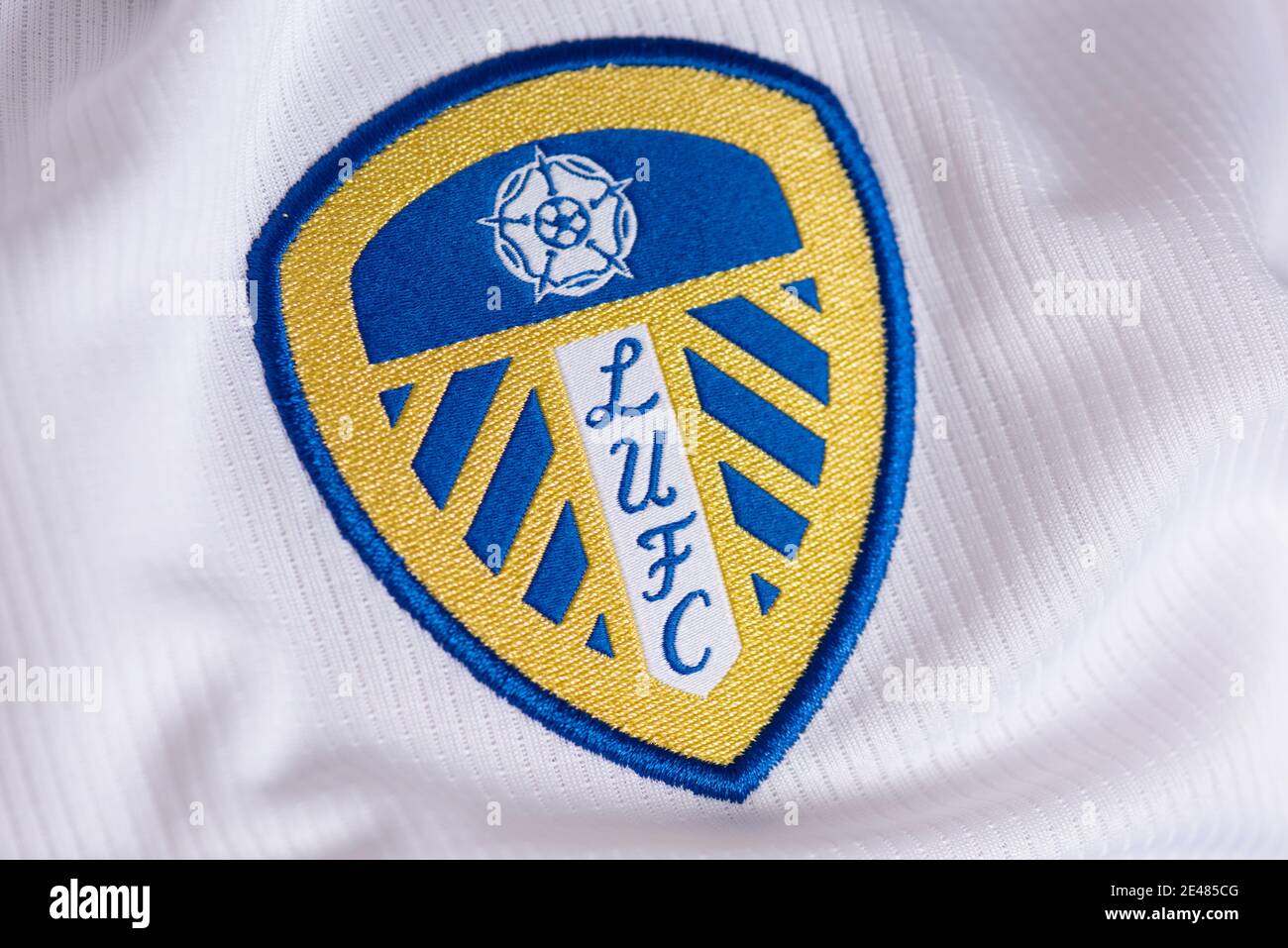 Leeds fc logo hi-res stock photography and images - Alamy