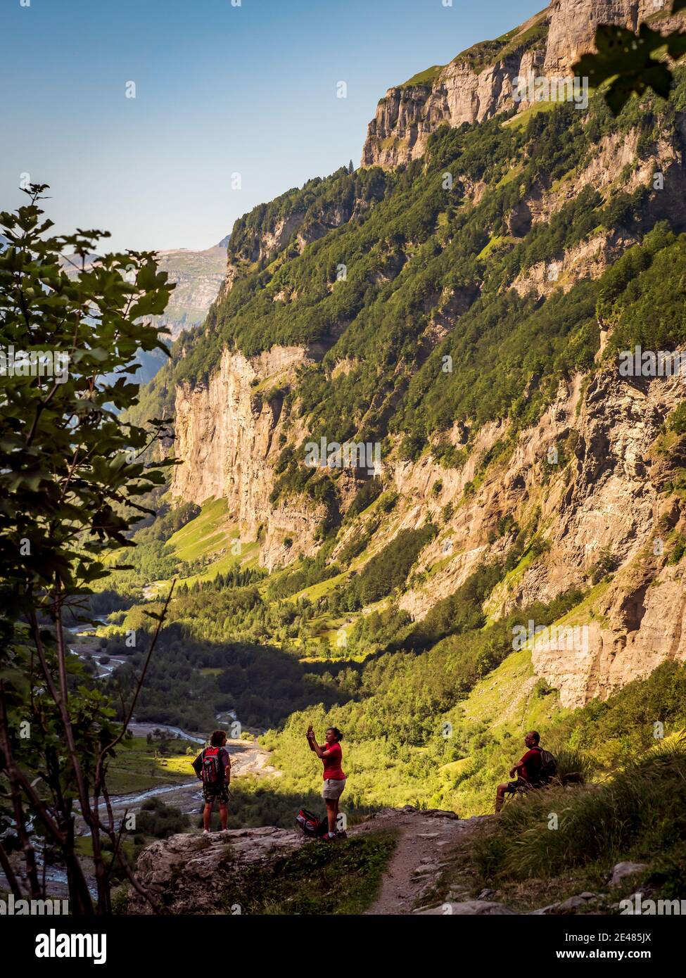 Sixt fer a cheval cirque valley hi-res stock photography and images - Alamy