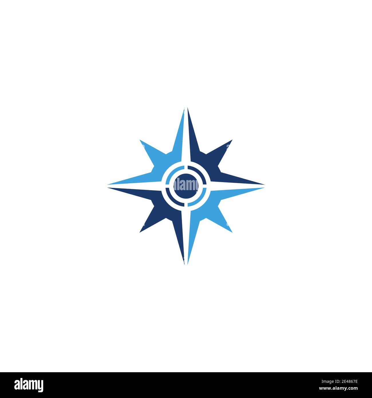 compass Logo Template vector symbol nature Stock Vector Image & Art - Alamy