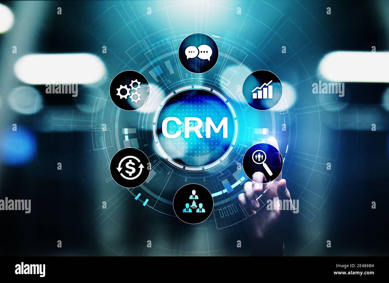 Crm Customer Relationship Management Automation System Software