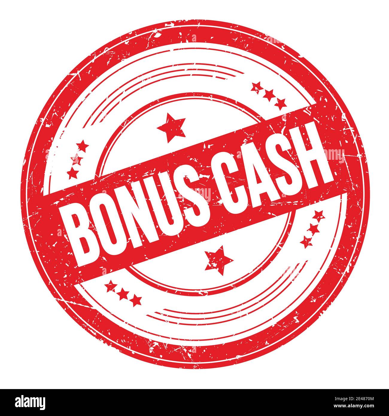Bonus cash stamp Cut Out Stock Images & Pictures - Alamy