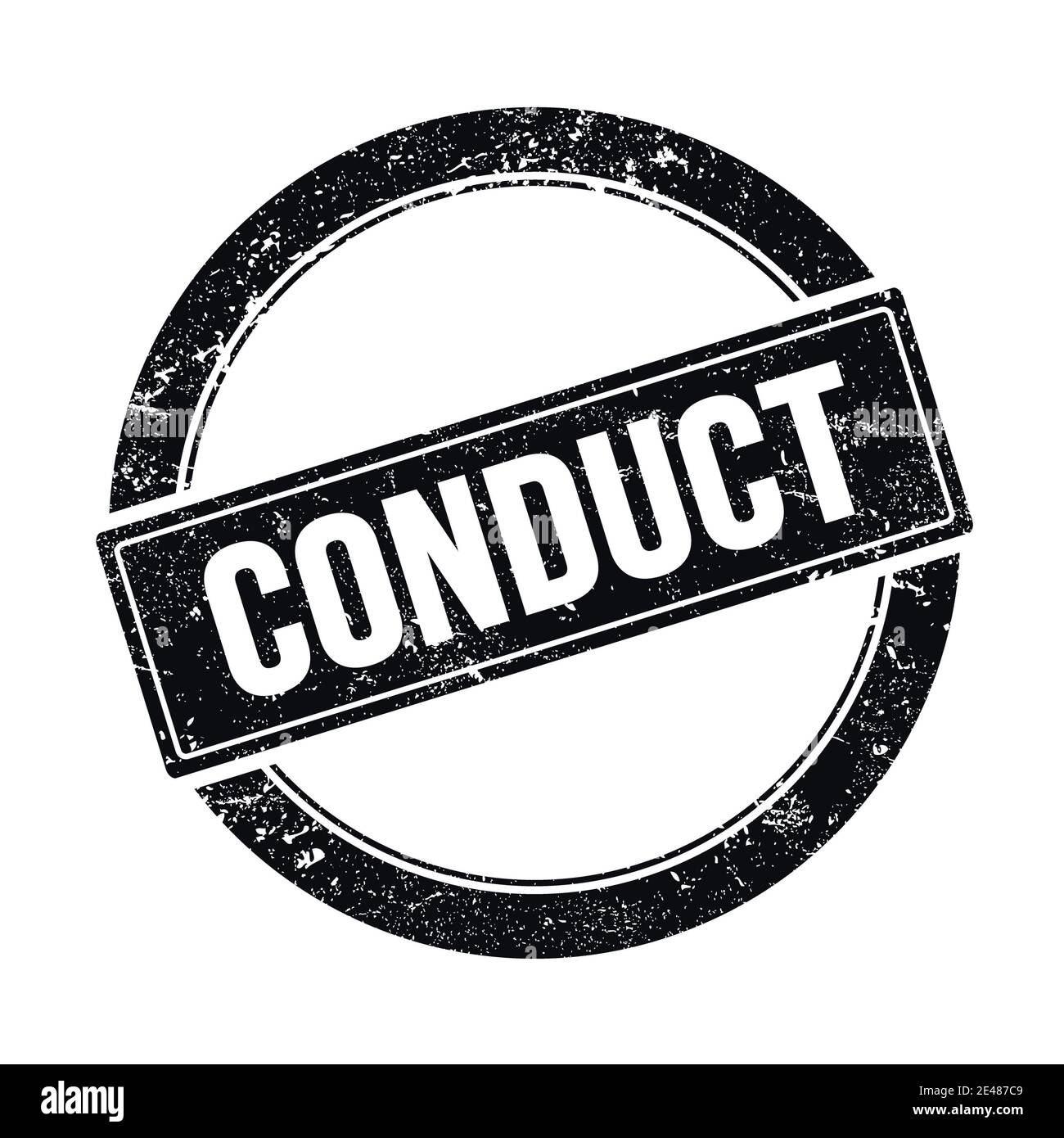 Conduct stamp hi-res stock photography and images - Alamy