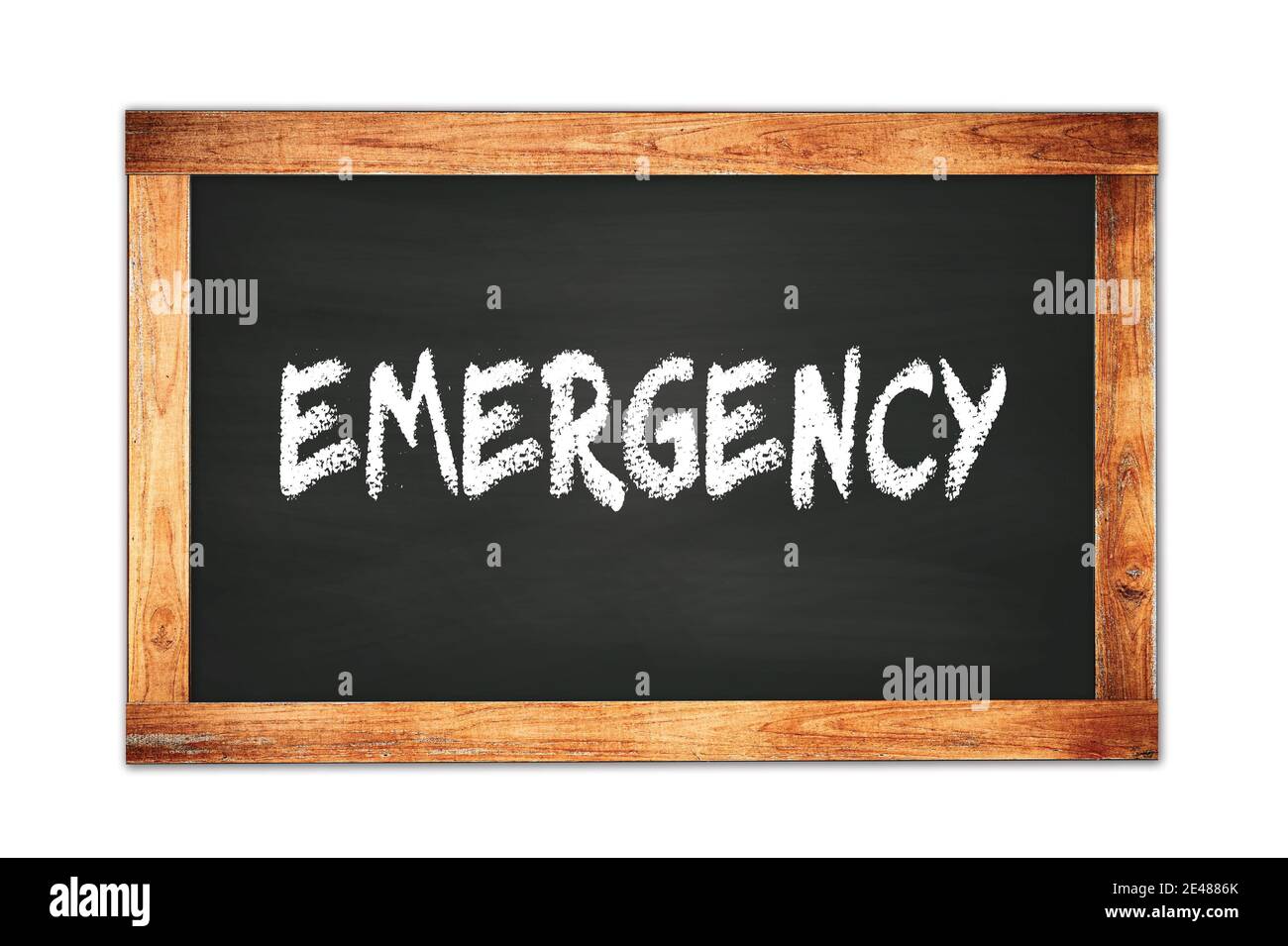 Emergency sign board Cut Out Stock Images & Pictures - Alamy