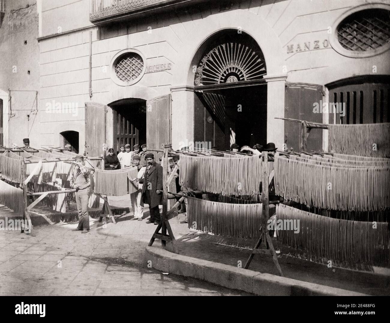 Naples italy old town 1900 hi-res stock photography and images - Alamy