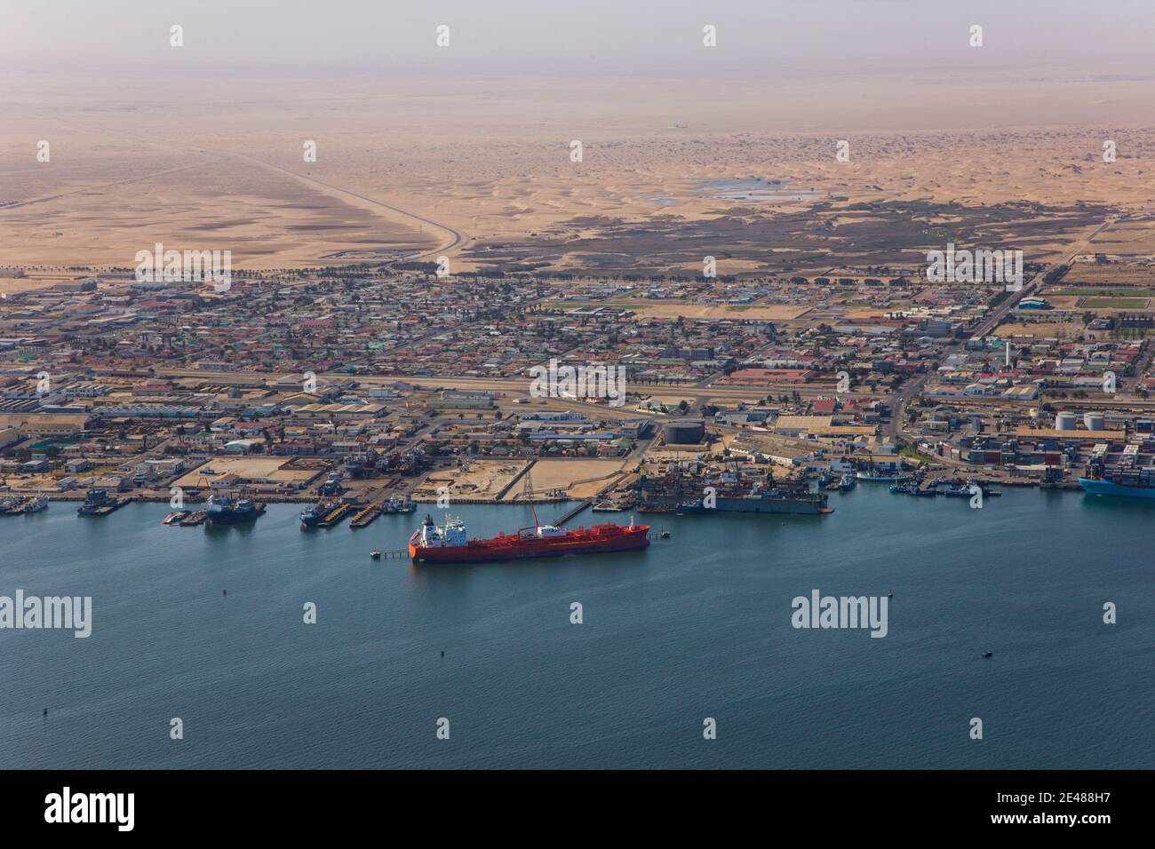 Walvis bay aerial hi-res stock photography and images - Alamy