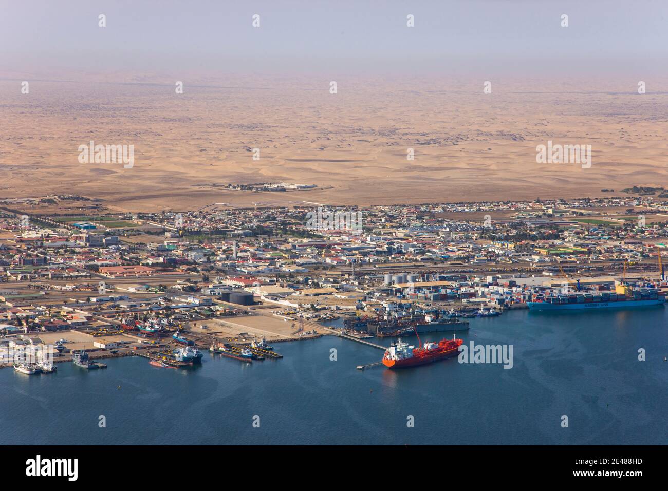 Walvis bay aerial hi-res stock photography and images - Alamy
