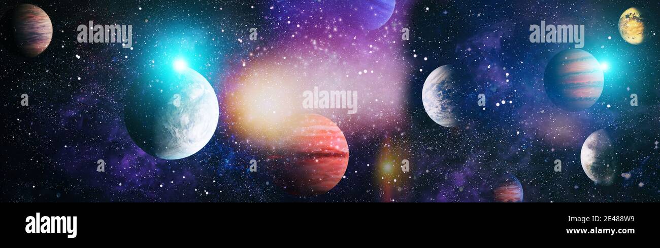 Panorama View Of Solar System