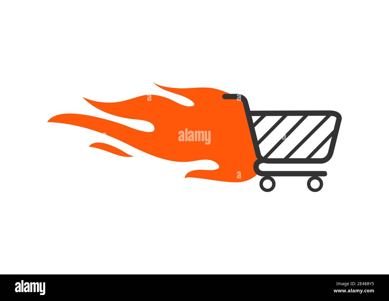 Cart wheel flame Stock Vector Images - Alamy