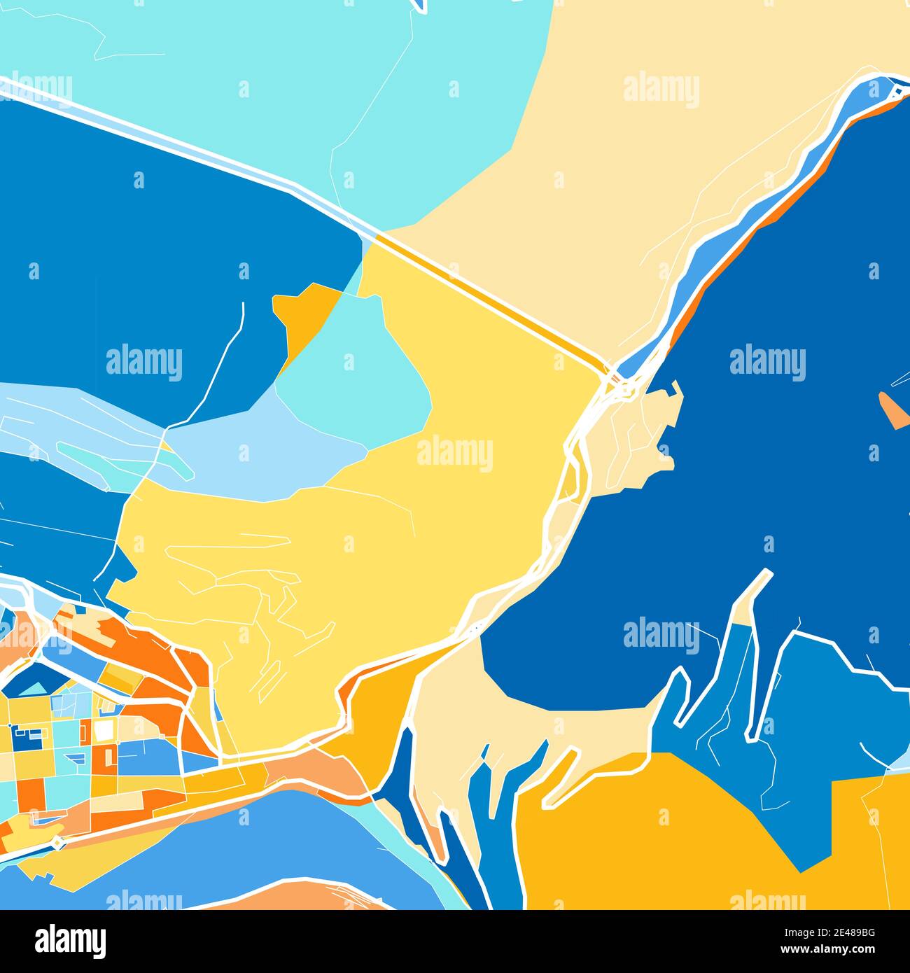 Escaldes map hi-res stock photography and images - Alamy