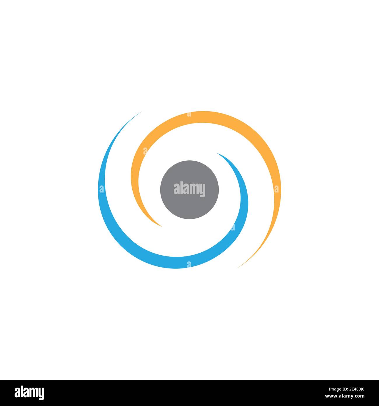 Vector illustration Business Abstract Circle icon Corporate Media ...