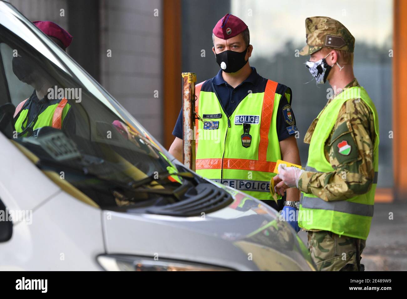 Hungarian border guards hi-res stock photography and images - Alamy