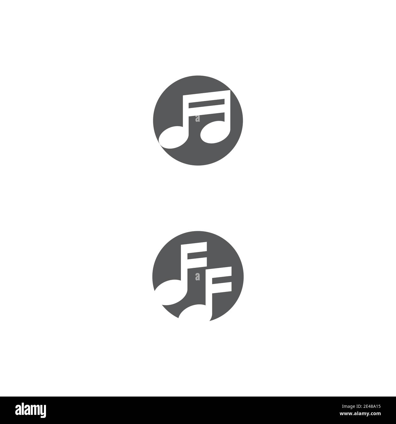 Musik note Logo Template vector symbol nature Stock Vector Image & Art ...